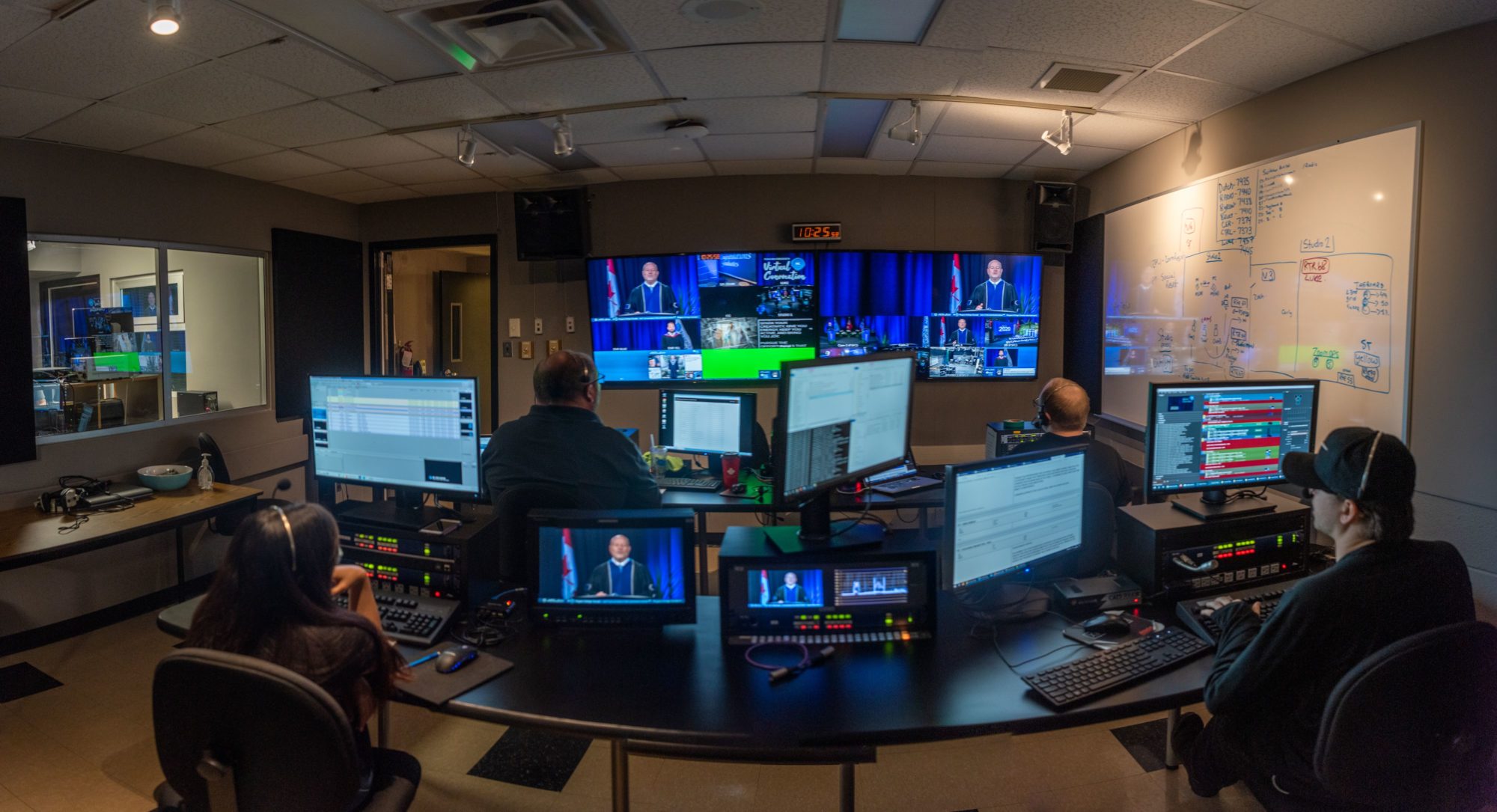 Broadcasting students help make history with NC's first Virtual ...